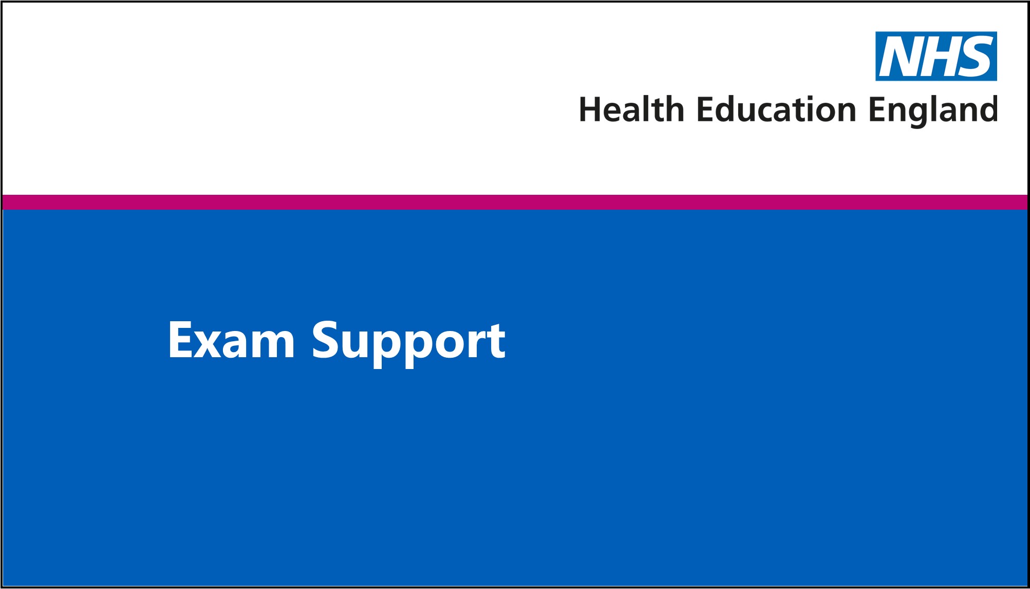 Self-help Videos and Resources - Working across Wessex