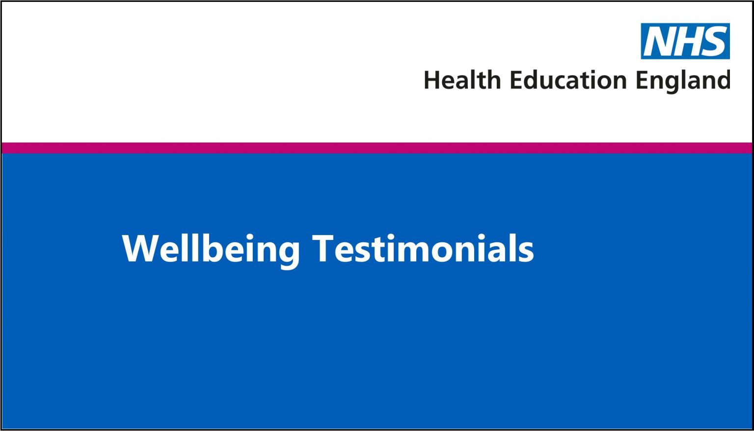 'Body, Mind and Spirit' Wellbeing Videos - Working across Wessex